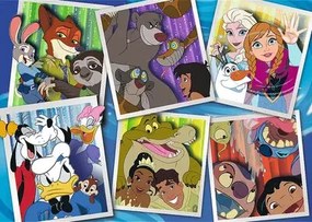Trefl - Puzzle - Disney hrdinové / 200 dílků / 48 x 34 cm / věk 7+