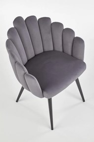 Jídelní židle K410, šedá