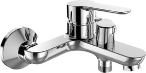 Mereo Mereo, Vanová nástěnná baterie, Zuna, bez příslušenství, chrom, CB90104Z