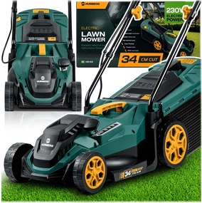 Elektrická sekačka HM-612, 1400W, 34cm, zelená | Humberg
