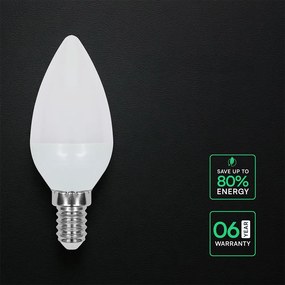 LED Solution LED žárovka svíčka 4,5W E14 Barva světla: Denní bílá 21425816