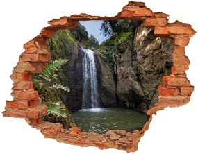 Wallmuralia Nálepka fototapeta 3D Vodopád v Sardínii 90x70 cm