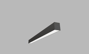 Led2 Stropní lineární LED svítidlo LINO 90 cm Barva stínidla: prismatic, Stmívání: On-Off, Barva svítidla: černá