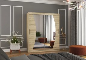Posuvná skříň s zrcadlem DOLORES 180