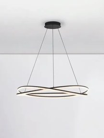 Designový lustr Ophelia černá