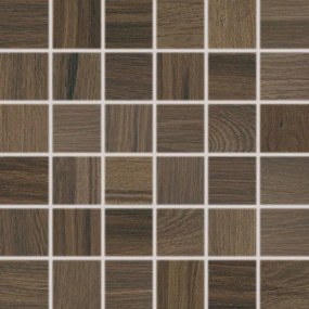 Rako Board DDM06144 mozaika 4,7x4,7 tmavě hnědá 1 set