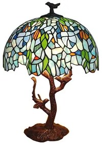 Stolní lampa Tiffany FLOWERS Clayre &amp; Eef 5LL-6115