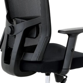 Kancelářská židle černá KA-B1012 BK