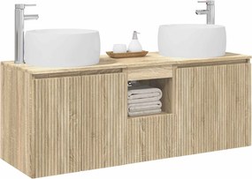 Sada koupelnových skříněk 3 ks Dub sonoma 49,5 x 44,5 x 66 cm 3405719