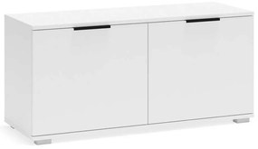 Botník Walker 100 cm, bílá