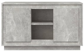 Příborník betonově šedý 102 x 35 x 60 cm kompozitní dřevo - Default Title