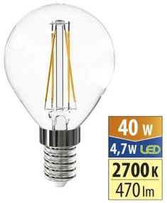 LED žárovka E14 McLED 4,7W (40W) teplá bílá (2700K) ML-324.039.87.0