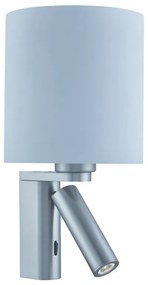 Searchlight 0991SS ADJUSTABLE WALL nástěnné svítidlo 1xE27+LED Nástěnná svítidla s vypínačem