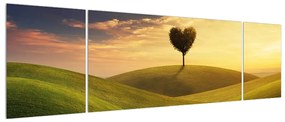 Zamilovaný obraz stromu (170x50 cm)