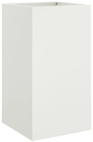 Truhlík bílý 42 x 38 x 75 cm ocel válcovaná za studena - Default Title