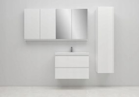 Cersanit - SET skříňka + umyvadlo, bílý lesk, Moduo 50, S801-230-DSM