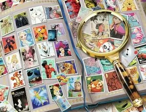 Ravensburger Disney: Sbírka pohádkových známek / 2000 dílků / od 14 le