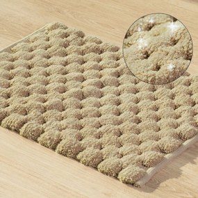 Bavlněný koupelnový kobereček 60x90cm béžový
