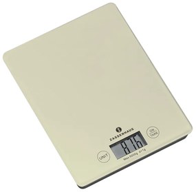 Zassenhaus Digitální kuchyňská váha krémová BALANCE  5 kg