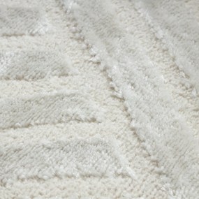 Dywany Łuszczów, Kusový koberec Balance 1503 cream, 80x150, bílá, ložnice