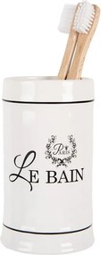 Keramický kelímek na zubní kartáčky Le Bain - Ø 8*13 cm