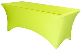 Elastický potah EXTREME na skládací stůl 180-183x76 cm VÍCE BAREV Barva ubrusu: SVÍTIVĚ ŽLUTÁ / YELLOW
