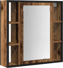 Sada koupelnového nábytku 2 ks Hnědá 60 x 30 x 60 cm 3332499
