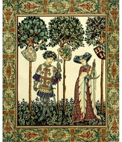 Vlámský gobelín tapiserie  - La Manta