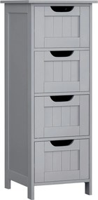 XXXLutz MIDI SKŘÍŇKA, šedá, 30/82/30 cm MID.YOU - Online Only koupelnové skříňky - 002543044602