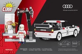 COBI 24666 Audi Quattro Group 4 / Stavebnice / 1:35 / 167 dílů / od 7