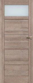 Interiérové dveře vasco doors BRAGA model 2 Průchozí rozměr: 70 x 197 cm, Orientace dveří: Levé dveře, Dekor: Dub šedý