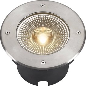 LA 1006104 ROCCI 200 EL kulaté zápustné zemní svítidlo černé 16 W 3000 K 120° - BIG WHITE (SLV)