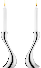 Svícen Georg Jensen Cobra set 2 ks + luxusní přívěsek