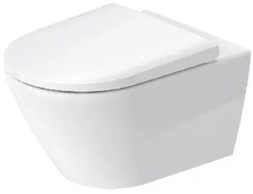Duravit D-Neo - Závěsné WC, Rimless, HygieneGlaze, bílá 2577092000