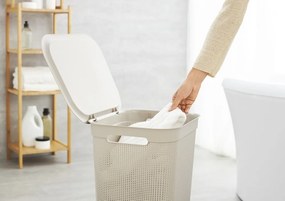 ROTHO Koš na prádlo BRISEN 50L - cappuccino