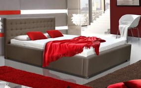 Casarredo - Komfort nábytek Čalouněná postel CARINA V 180x200, výběr látek | potah: casablanca 2304