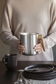 Eva Solo Nerezová čajová konvice Thermo Cafetiére Nordic Kitchen 1 l, stříbrná barva, kov