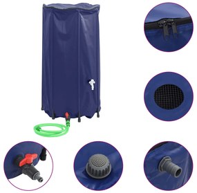 Nádrž na vodu s kohoutkem skládací 250 l PVC 155999