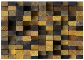 Fototapeta - Wooden cubes