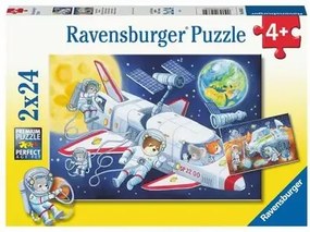 Ravensburger Cesta vesmírem / 2x24 dílků / od 4 let