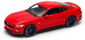 Welly Ford 2015 Mustang GT, červený 1:34-39