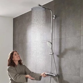 Hansgrohe Crometta S - Showerpipe 240 1jet s termostatem, chrom, HAN-27267000
