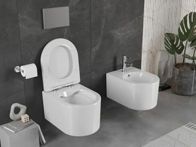 Mexen Sofia závěsná WC mísa Rimless, bílá lesk - 3354XX00