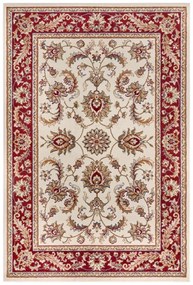 Hanse Home, Kusový koberec Luxor 105643 Reni Cream Red, 57x90, červená, ložnice