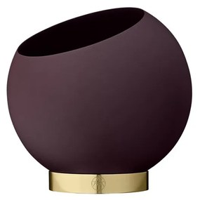 Květináč Globe Bordeaux 17 cm AYTM