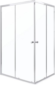 Novoterm Modul sprchového koutu NV-Olga SC Element CHR 70, chrom/transparent - bez vaničky