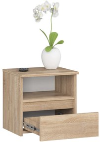 Noční stolek CL1 40 cm dub sonoma
