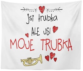 Sablio Deka Jsi trubka, ale jsi moje trubka: 150x120 cm