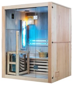BPS-koupelny Finská sauna Relax  150x120, 3-4 osoby