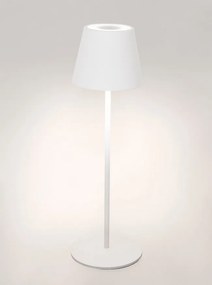 BIZZOTTO Zahradní stojací LED lampa ETNA 38 cm bílá